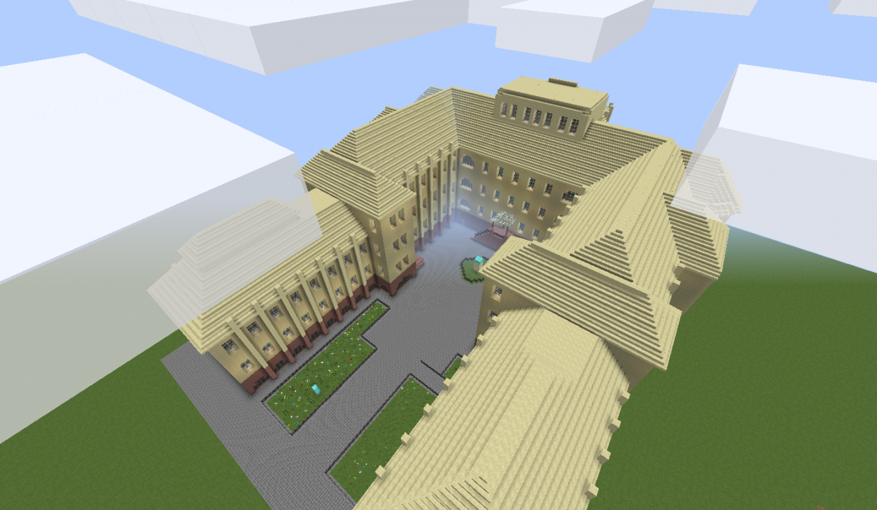 Anatomy Institute of Semmelweis Budapest Minecraft Map