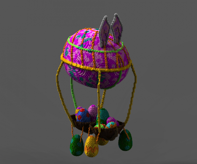 Bunny Balloon - Easter Minecraft Map