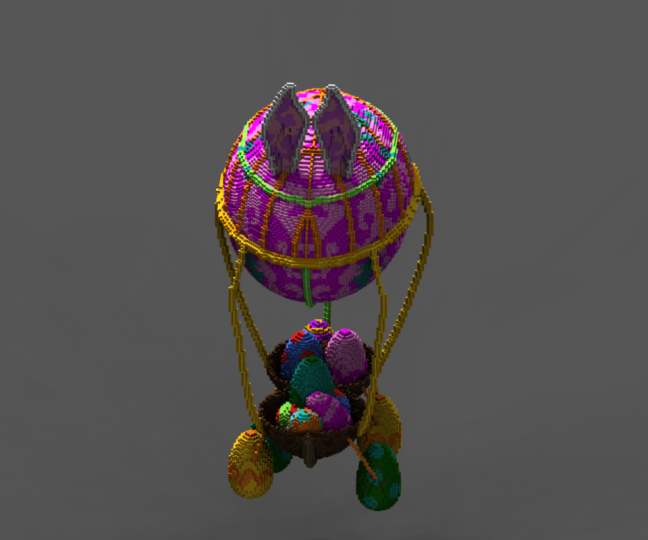 Bunny Balloon - Easter Minecraft Map
