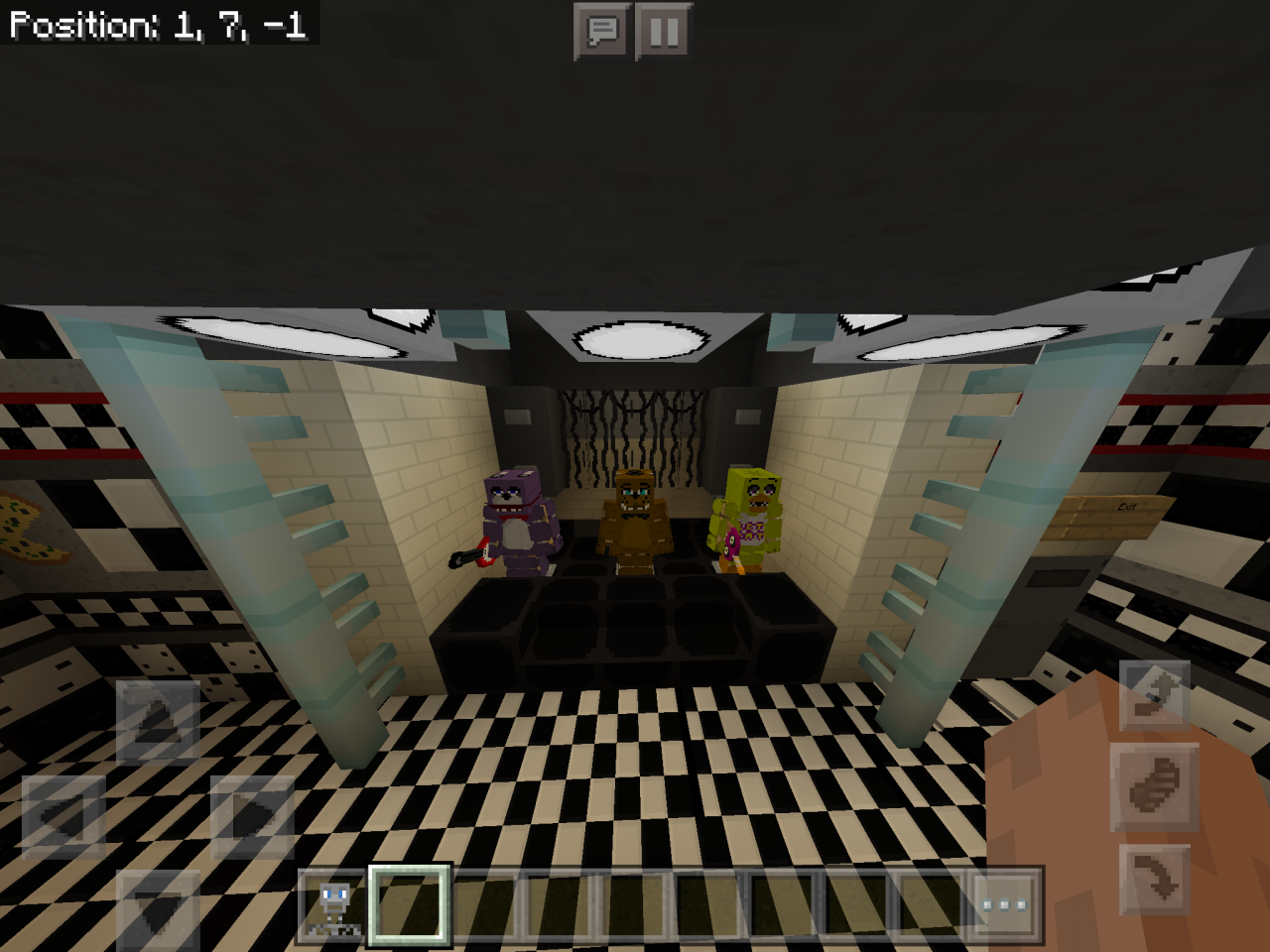 Freddy Fazbears pizza Minecraft Map