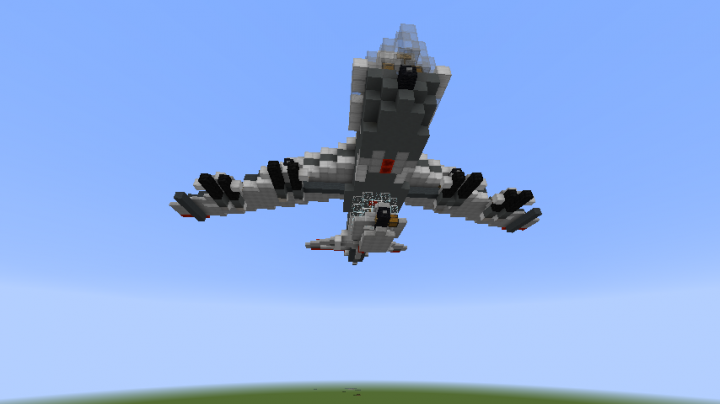 B52 Bomber -- Built by C_Corp2002 -- Inspired by My Grandpa Minecraft Map