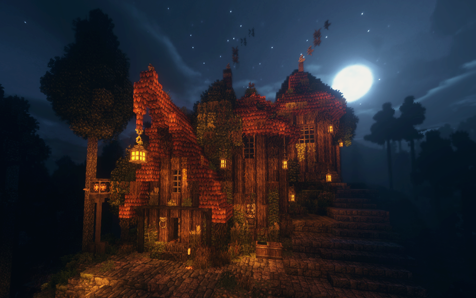 Witch house Minecraft Map