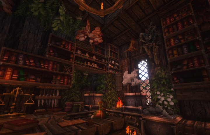 Witch house Minecraft Map