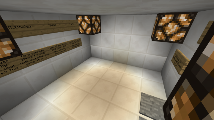 Automated Sheep Farm Minecraft Map
