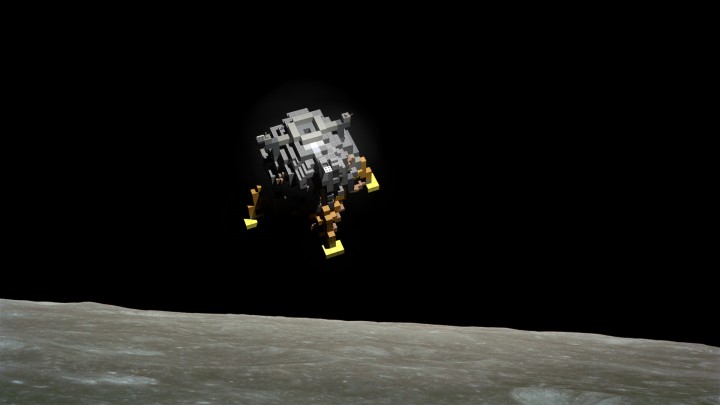 Apollo Lunar landing (LM) Minecraft Map