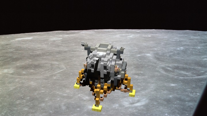 Apollo Lunar landing (LM) Minecraft Map
