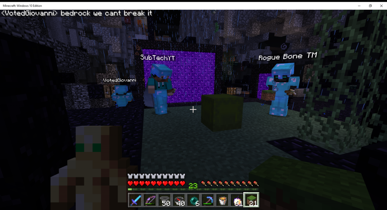 Project Bedrock edition anarchy Minecraft Map