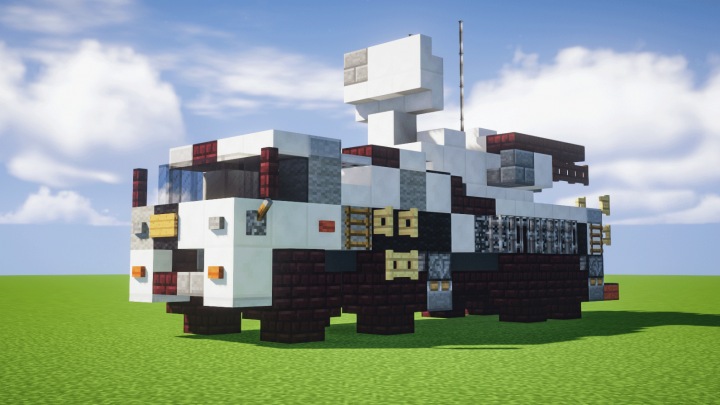 Pantsir S-1 Anti-Aircraft System Minecraft Map