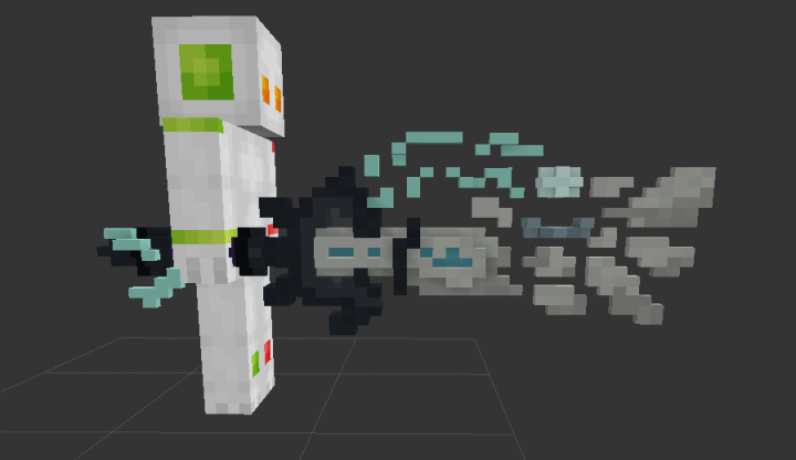 Custom 3D Animated Sword Model Minecraft Texture Pack