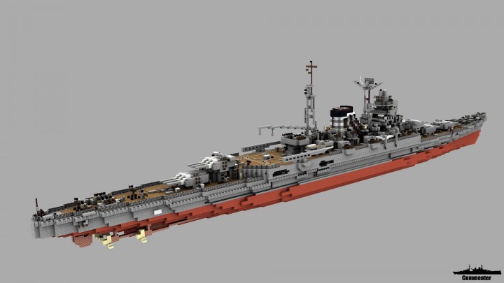 IJN Suzuya 1937 1:1 Scale Minecraft Map