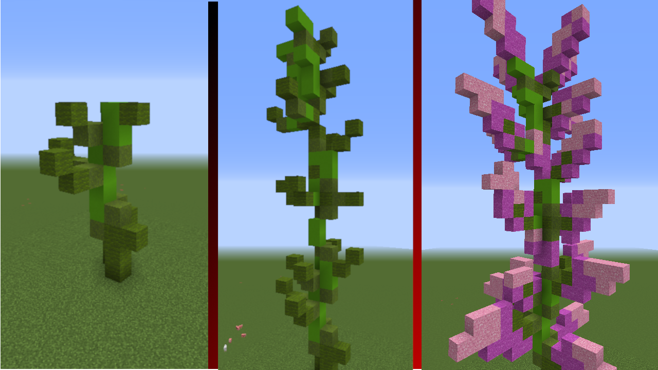 Blooming Lilac - 3D Animations for 1.13+ Minecraft Map
