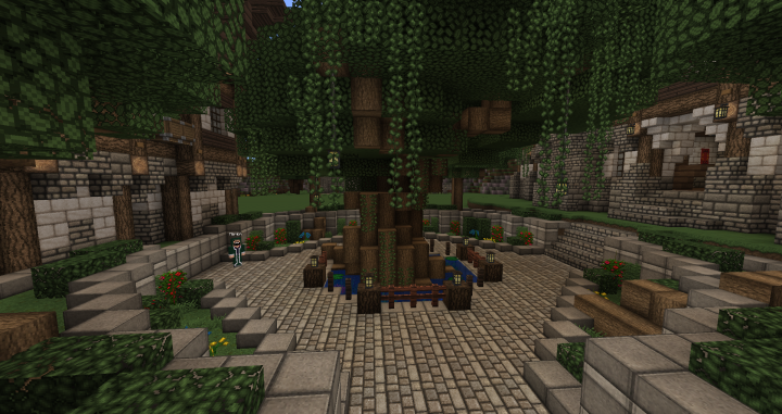 Eldra | Roleplay Town filled with NPCs! Minecraft Map