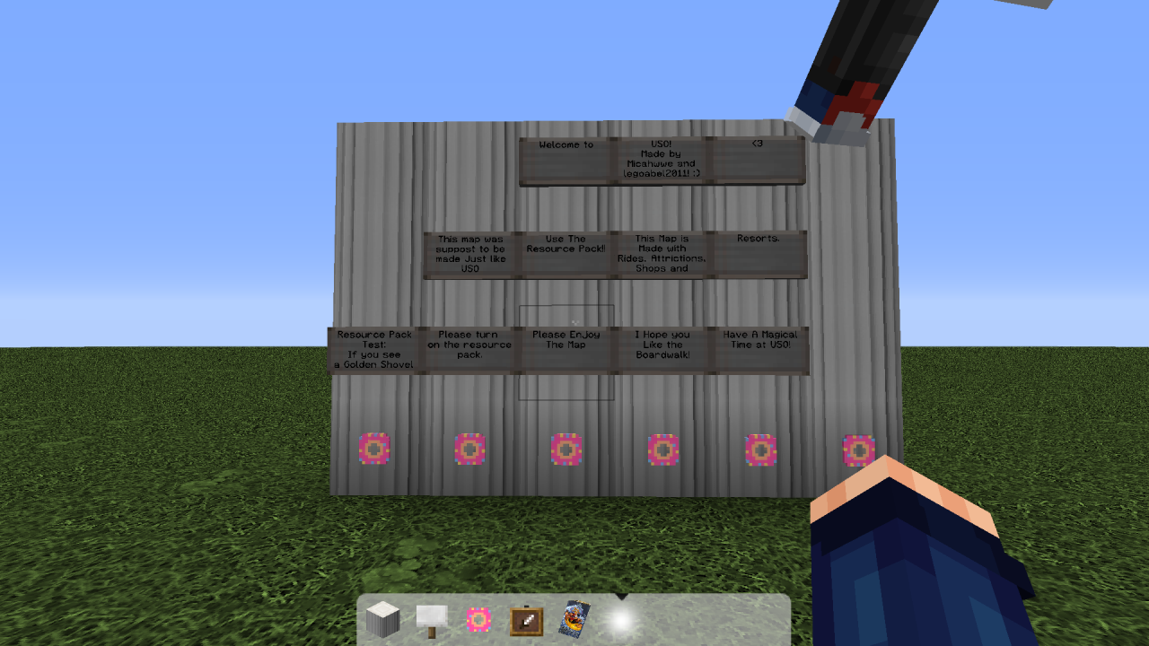 Universal Studios in Minecraft Minecraft Map