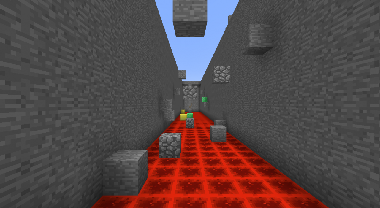 8 block - Minecraft parkour map Minecraft Map