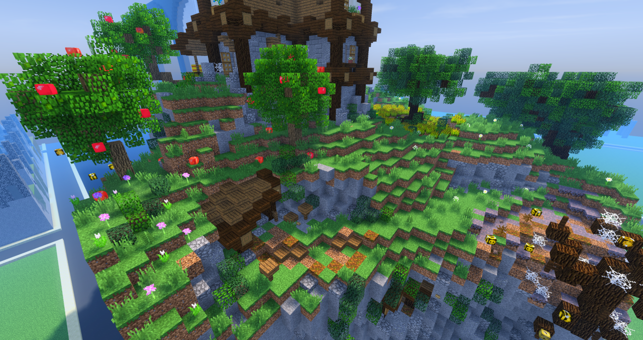 House with Landscape 50x50 Plot Minecraft Map