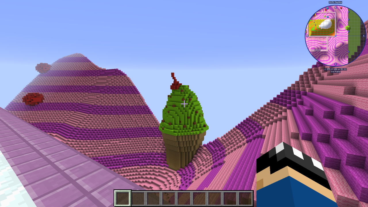 Sugar Rush Speedway Minecraft Map