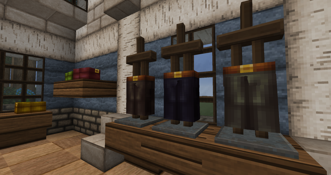 Rural Threads | Contemporary Retail Store Minecraft Map