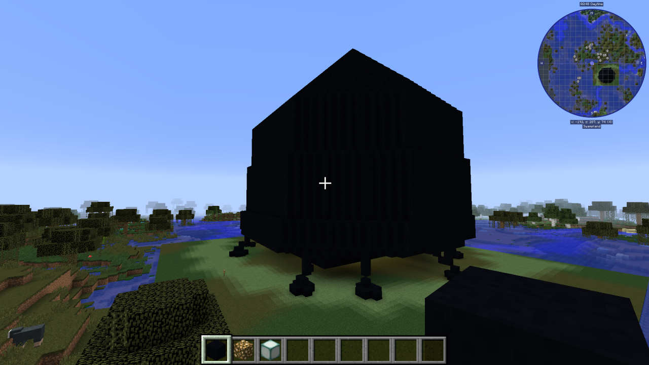 E.T. The Extra Terrestrial Spaceship Minecraft Map