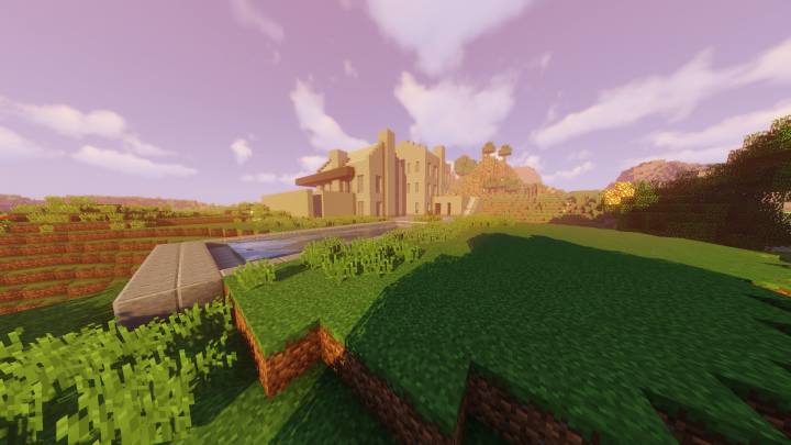 Scottish clean and modern house Minecraft Map