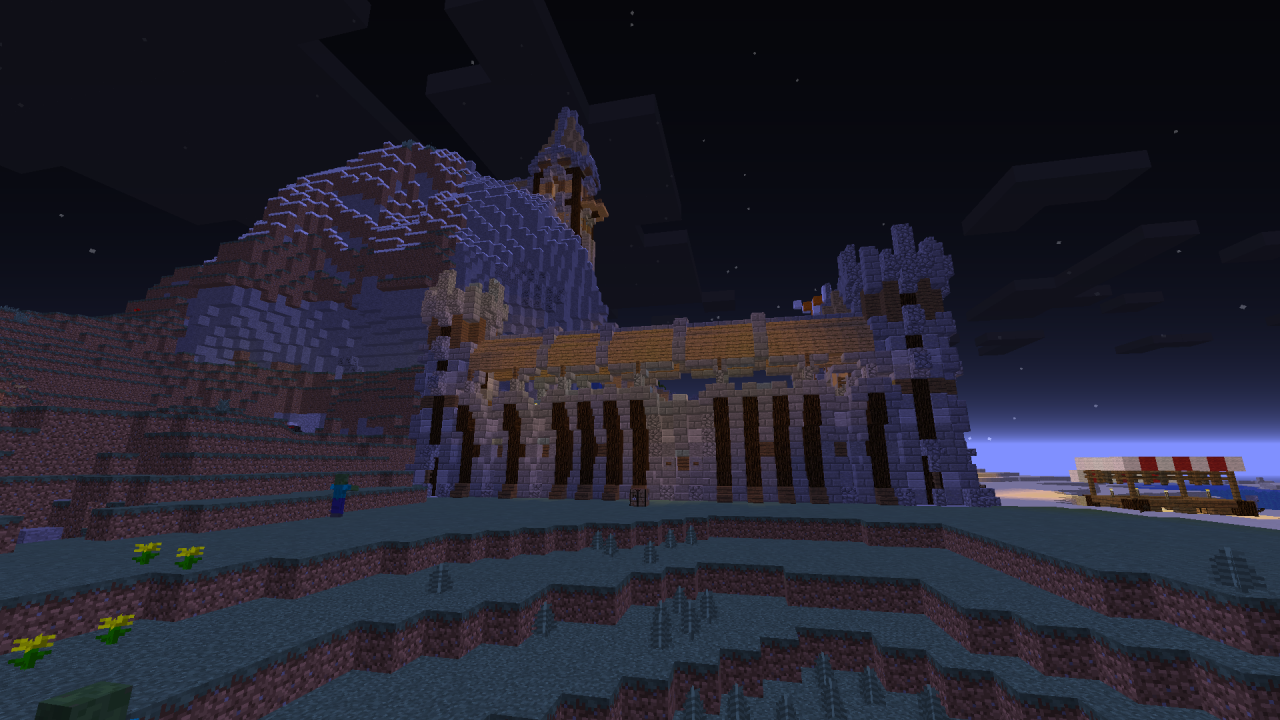 Unfinished survival home Minecraft Map