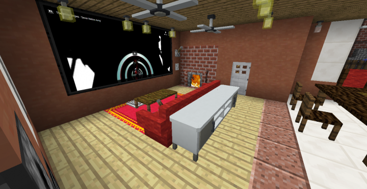 Moded House Minecraft Map