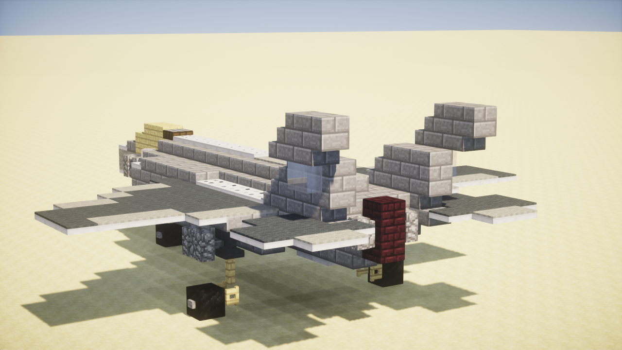 Lockheed Martin F-35A Lightning II 1.5:1 Minecraft Map