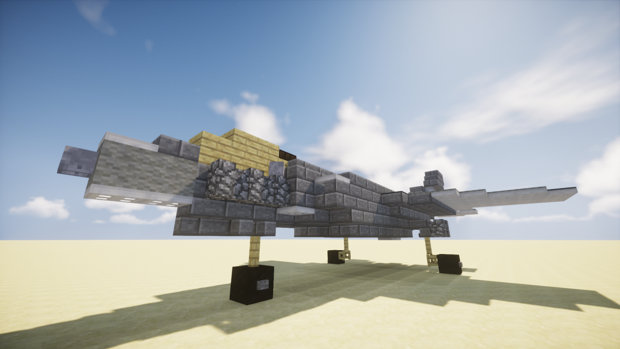 Lockheed Martin F-35A Lightning II 1.5:1 Minecraft Map