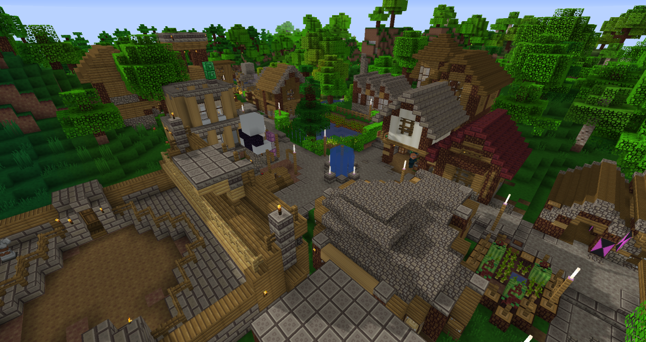 256x256 World Realm - Towny, Emerald Economy, Community based... (100% ...