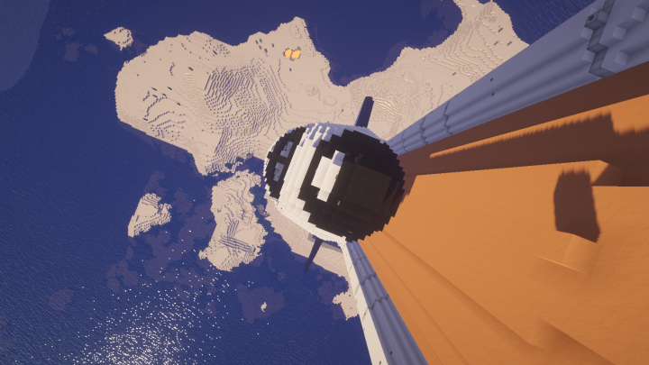 space shuttle Minecraft Map