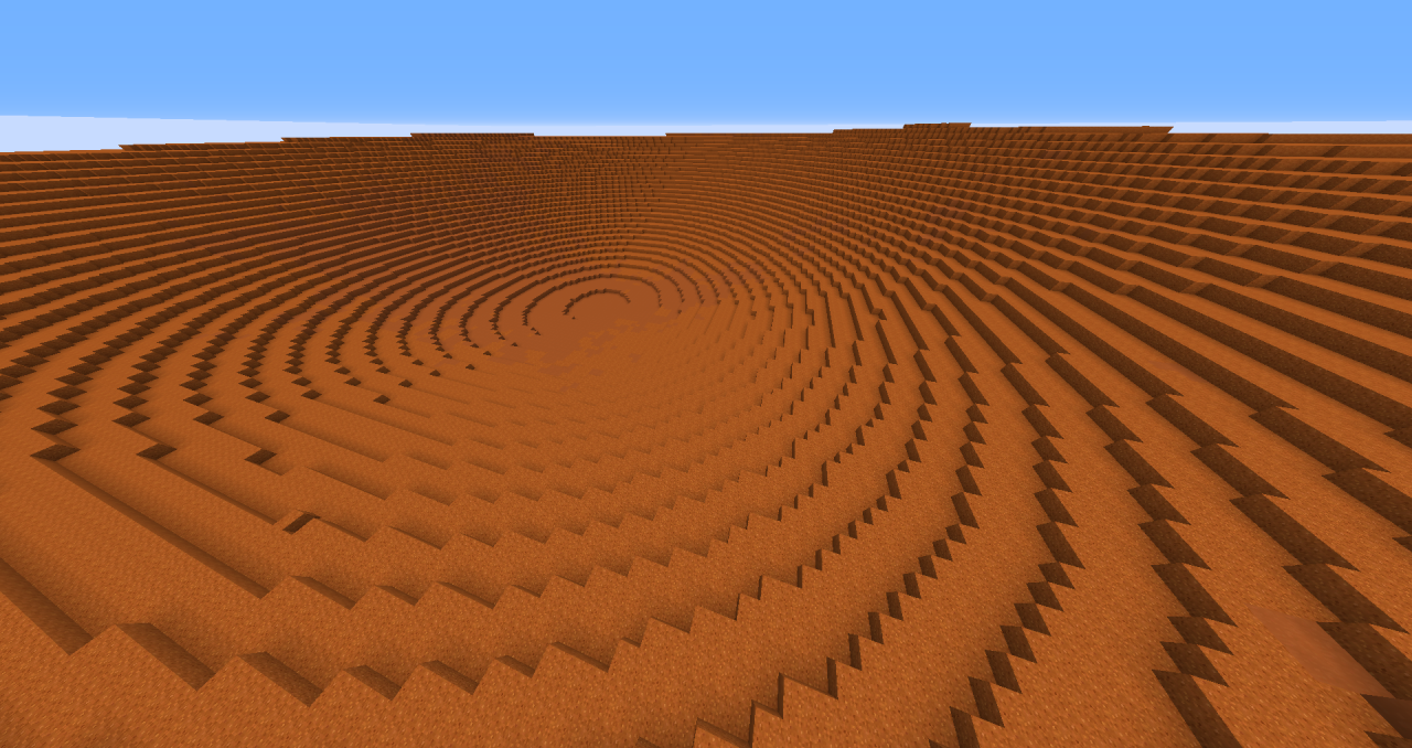 Dunes of Mars Minecraft Map