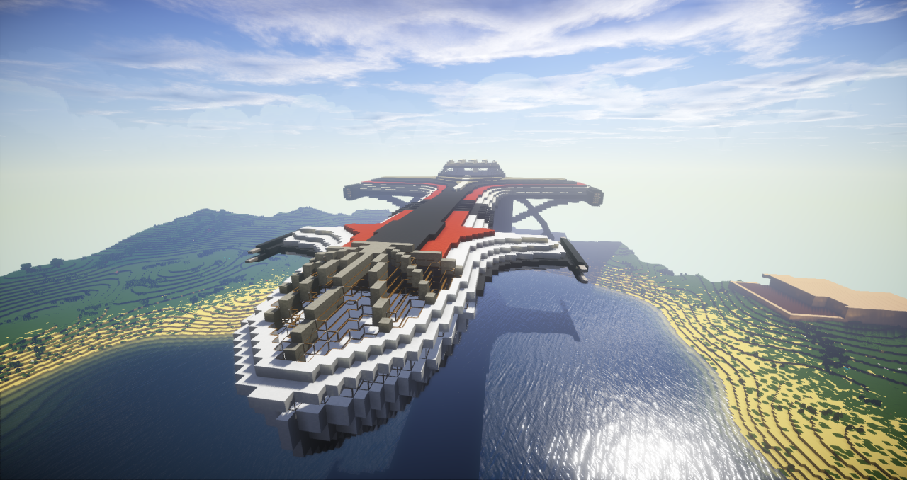 Spaceship Minecraft Map