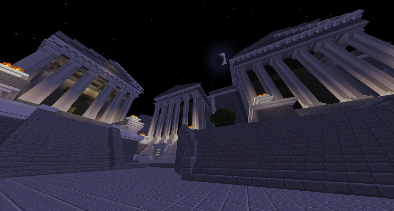 Forum Romanum in Ancient Rome Minecraft Map