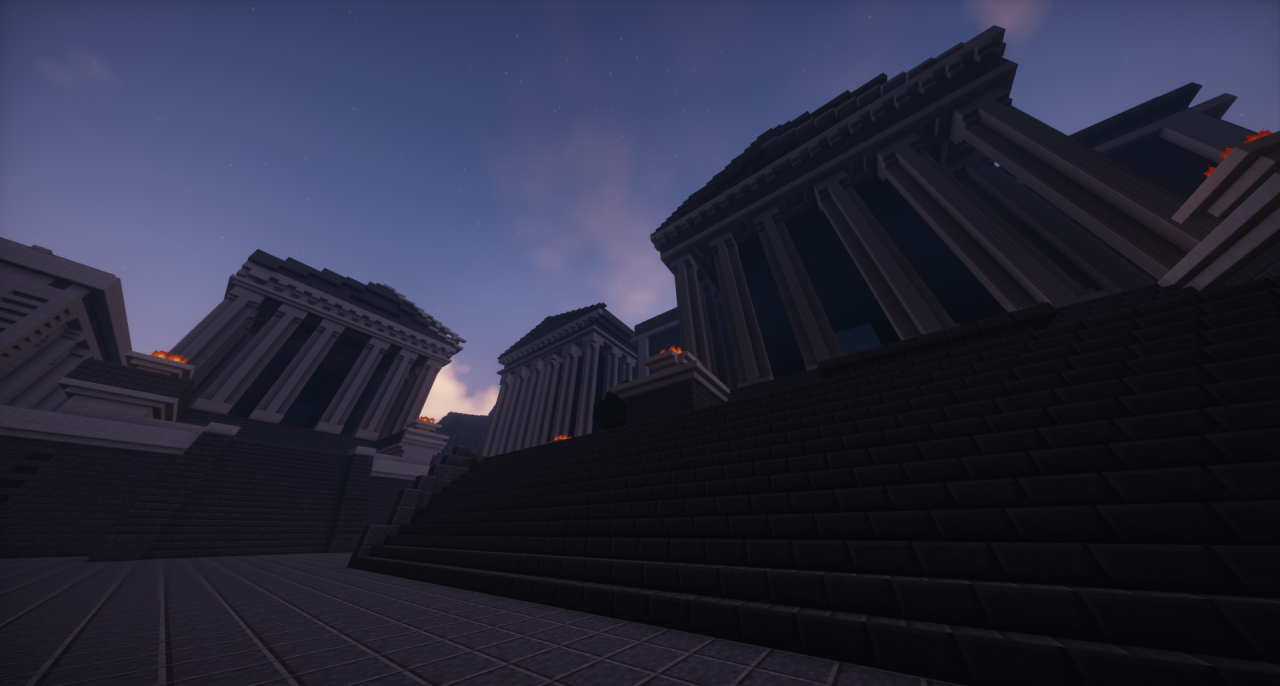 Forum Romanum in Ancient Rome Minecraft Map