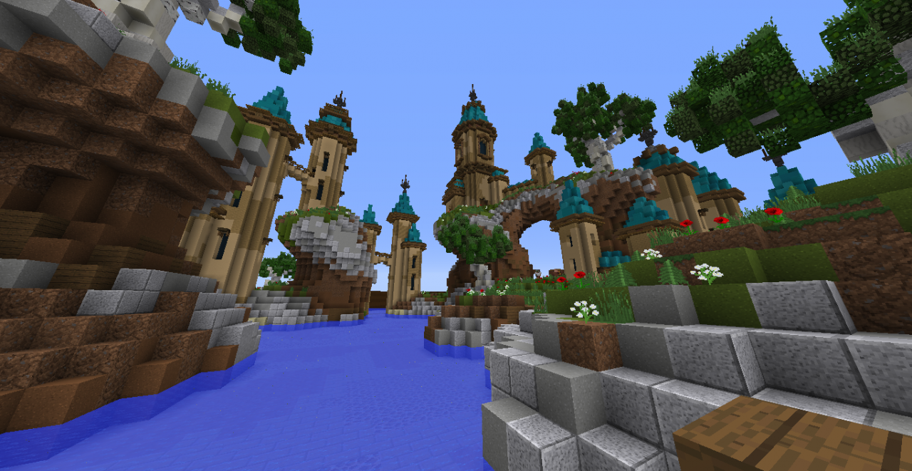 THE TURQUOISE CITY Minecraft Map