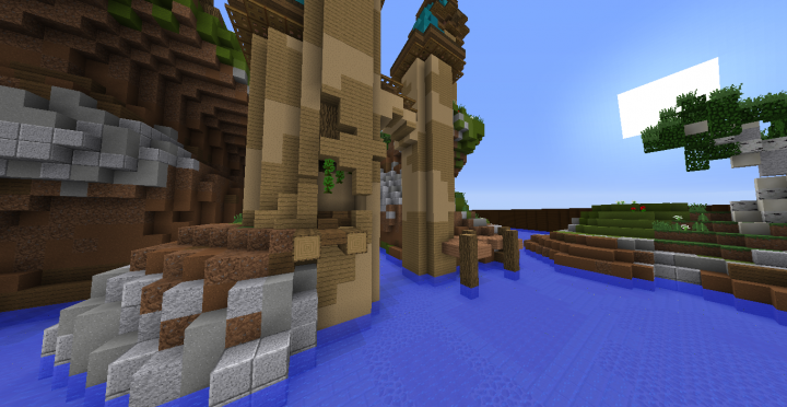 THE TURQUOISE CITY Minecraft Map