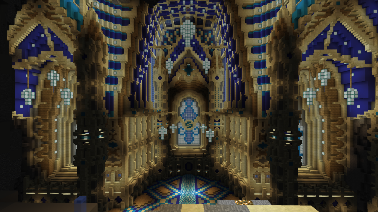 Underground Mountain Temple Minecraft Map