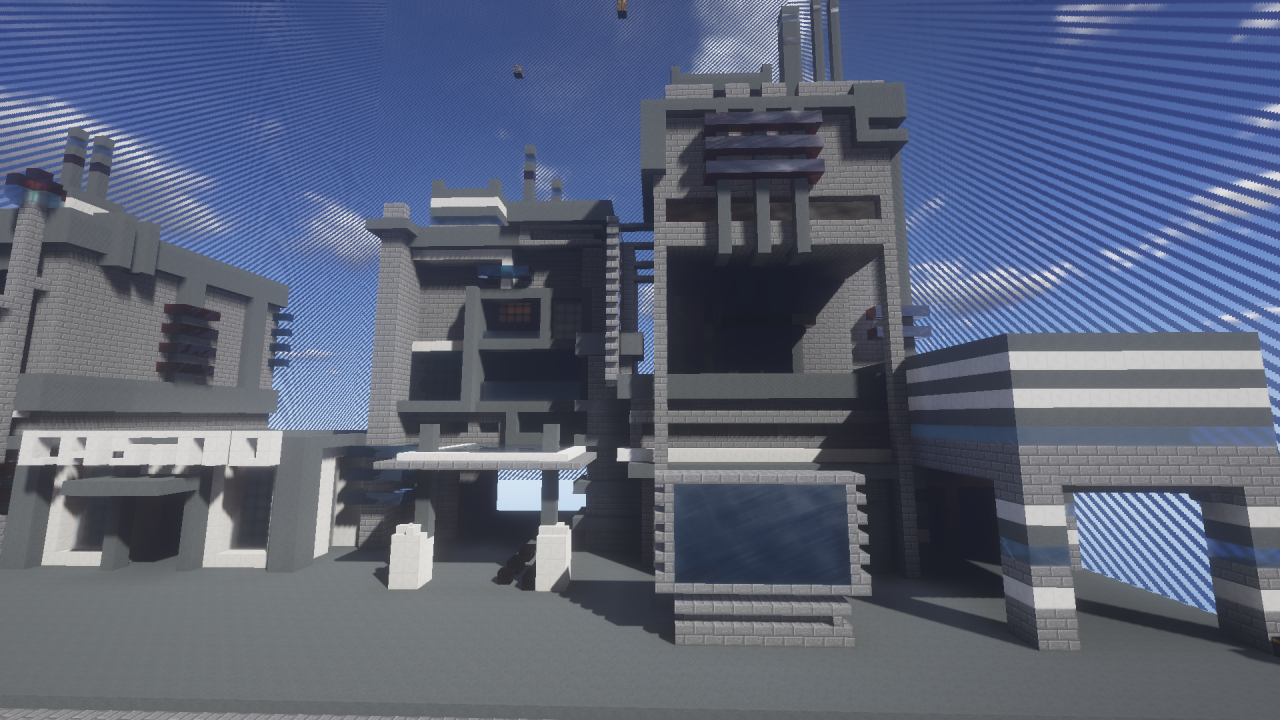 A Futuristic Timezone Minecraft Map