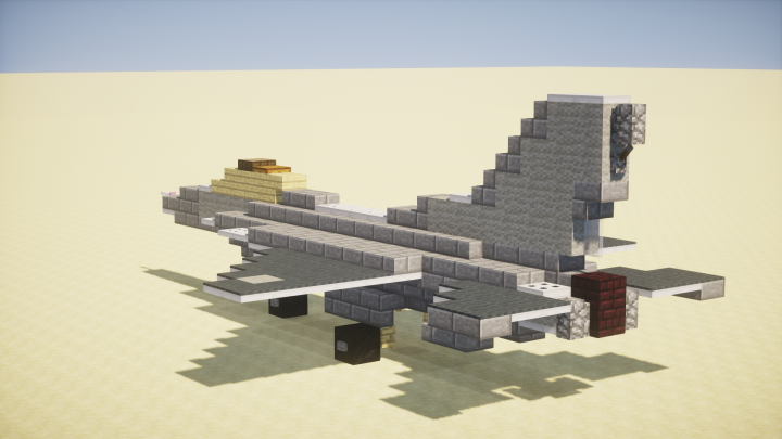 General Dynamics F-16C Block 50 Fighting Falcon 1.5:1 Minecraft Map