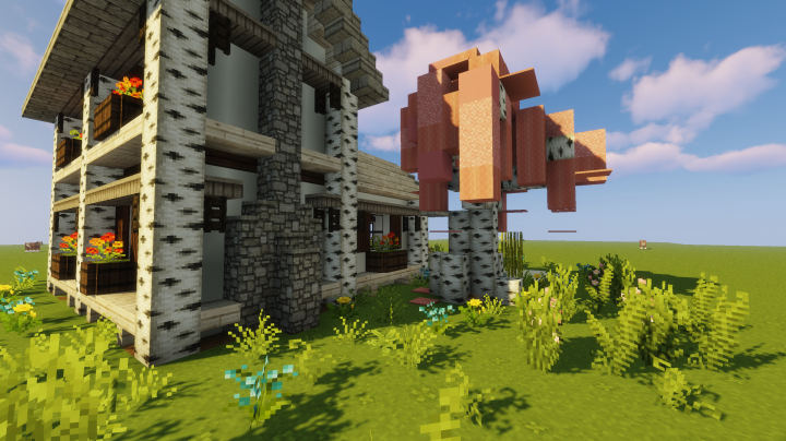 Spring house Minecraft Map