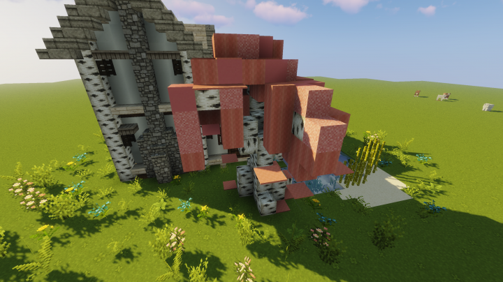 Spring house Minecraft Map