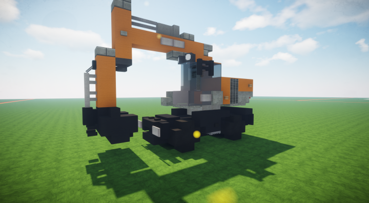 Wheel Excavator Minecraft Map