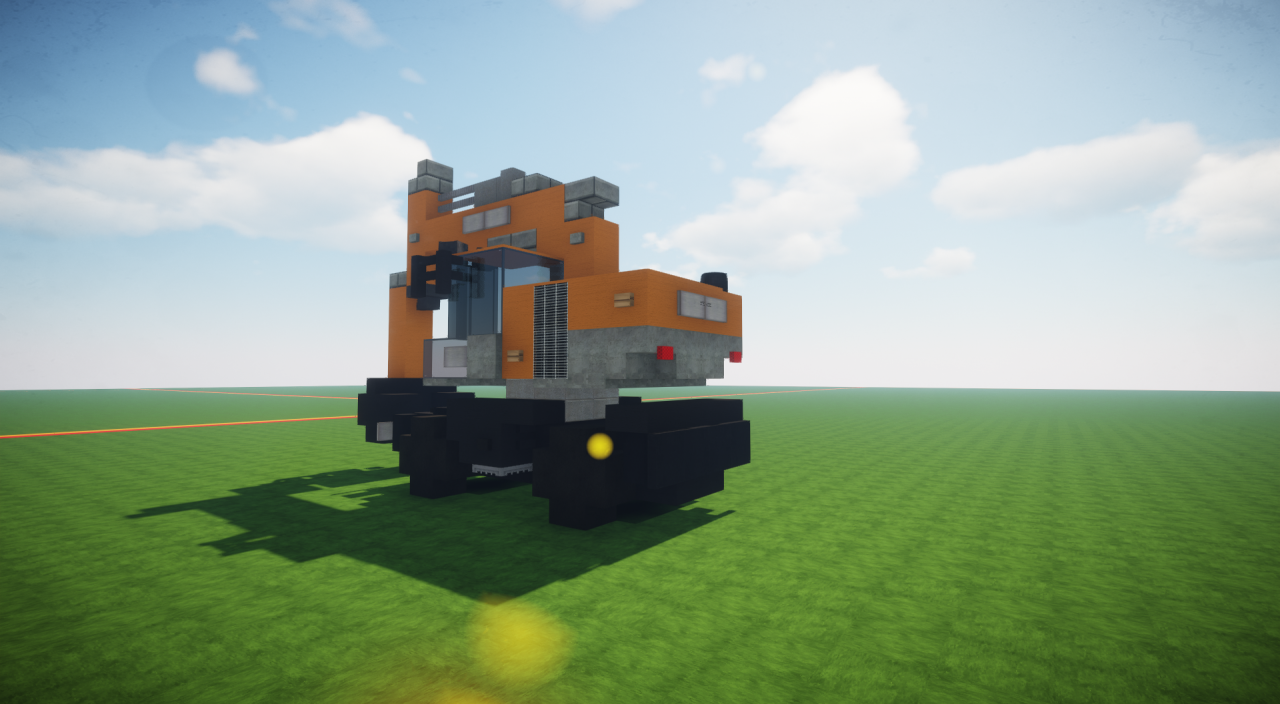 Wheel Excavator Minecraft Map