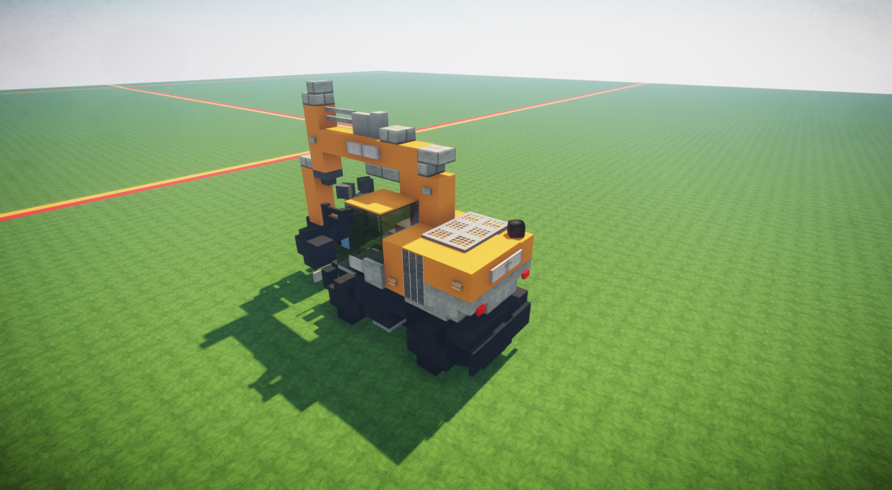 Wheel Excavator Minecraft Map