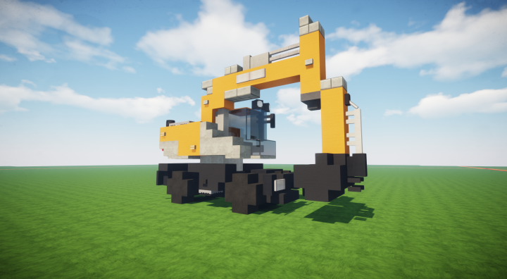 Wheel Excavator Minecraft Map