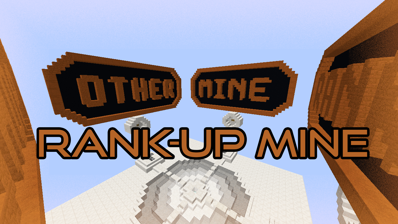 Rank-Up Mine Vanilla Minecraft Map