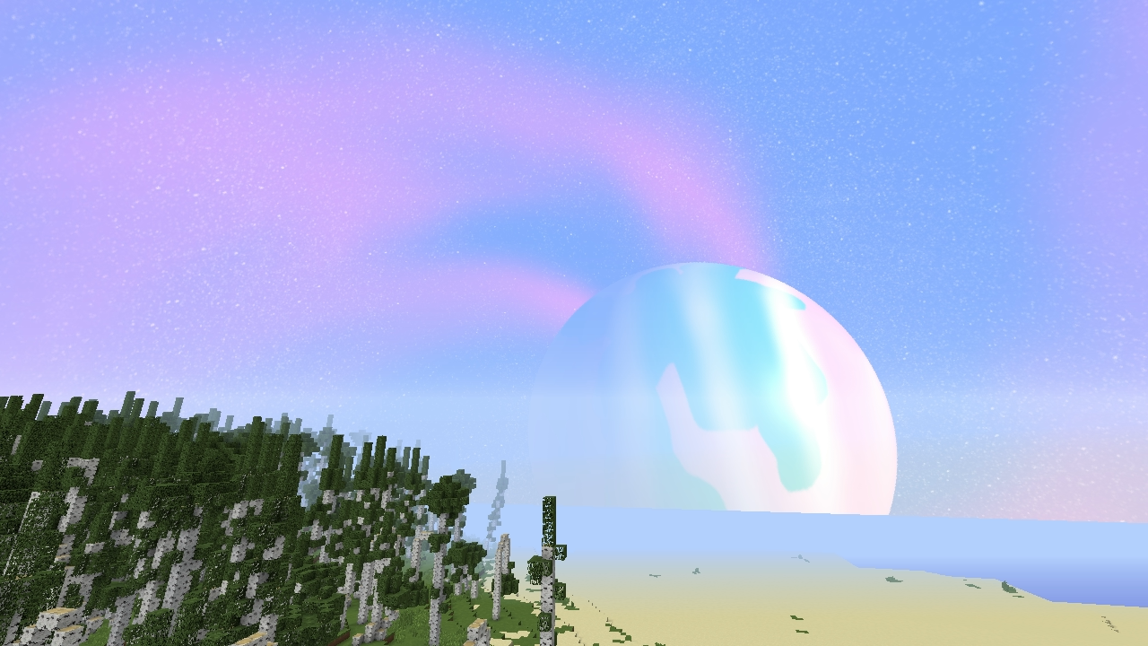 RED STRAIGHTS | Custom Sky! Minecraft Texture Pack