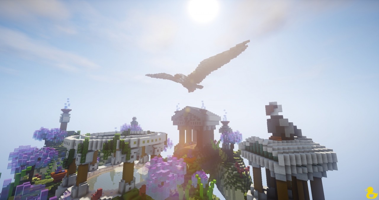 Olympus Hub Minecraft Map