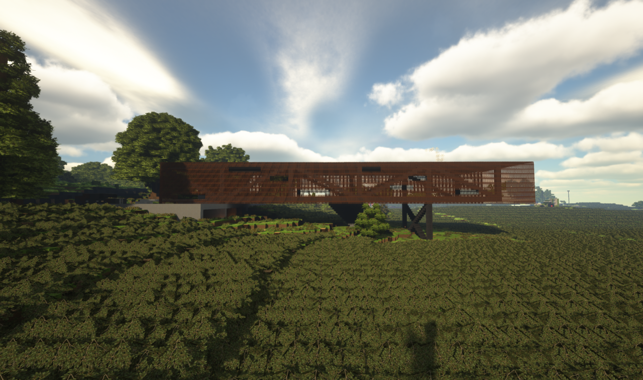 Minimalist Stilts House - TheVisual_Play Minecraft Map