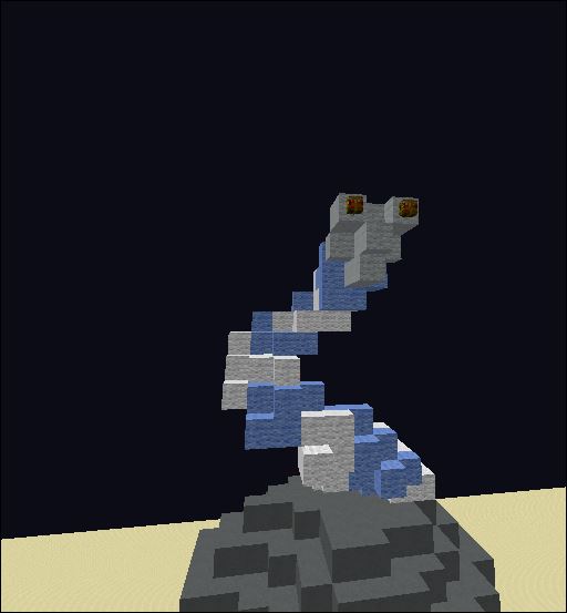 Learning How to Bridge Minecraft Map