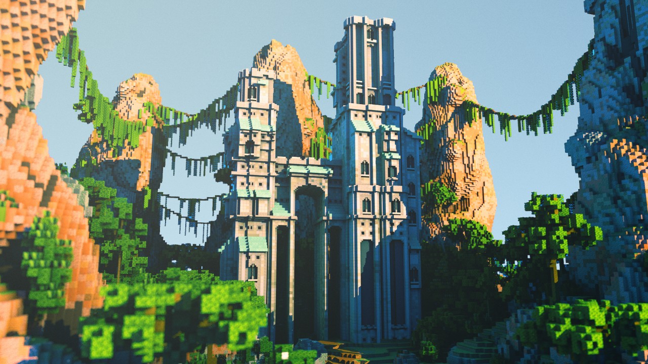 Jungle Fort Minecraft Map